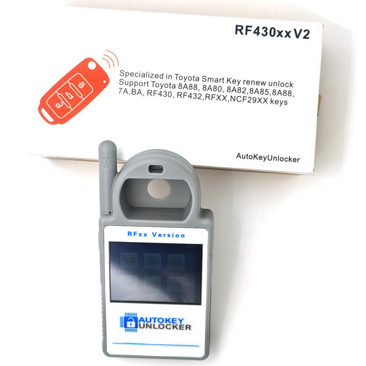 Autokey Rf430xx V2 Smart Key Tool For Toyota & Lexus Car Key ...